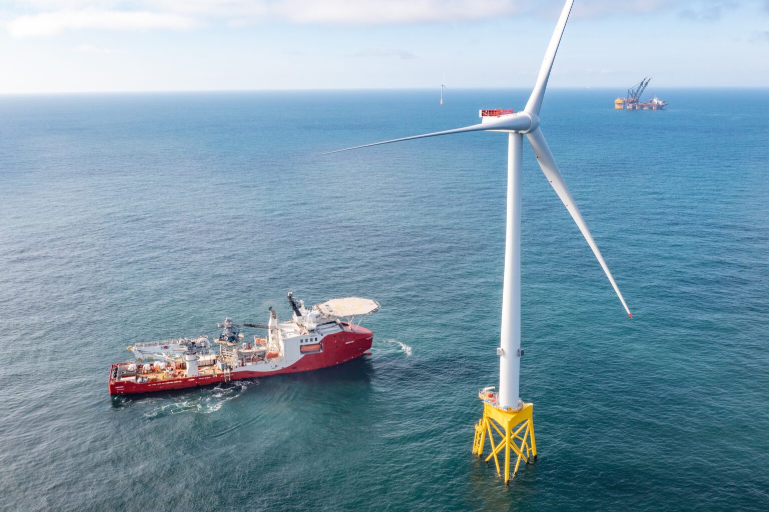 Full power for Scotland's largest offshore wind farm - GEV Wind Power